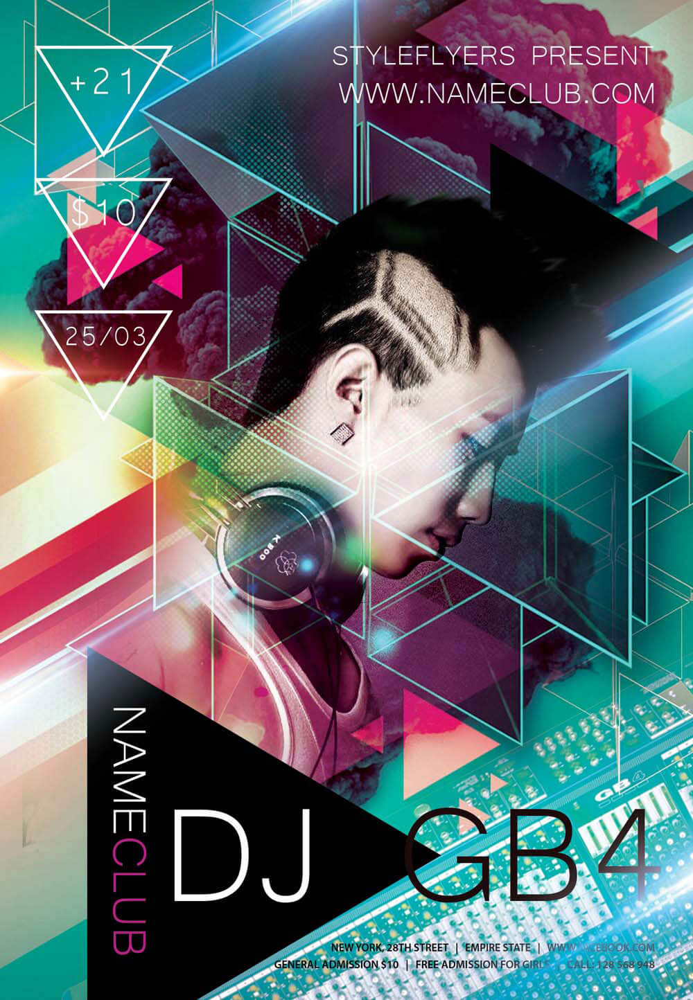 New Party Season Free PSD Flyer Templates - GraphicsFuel New Party Season Free PSD Flyer Templates - GraphicsFuel