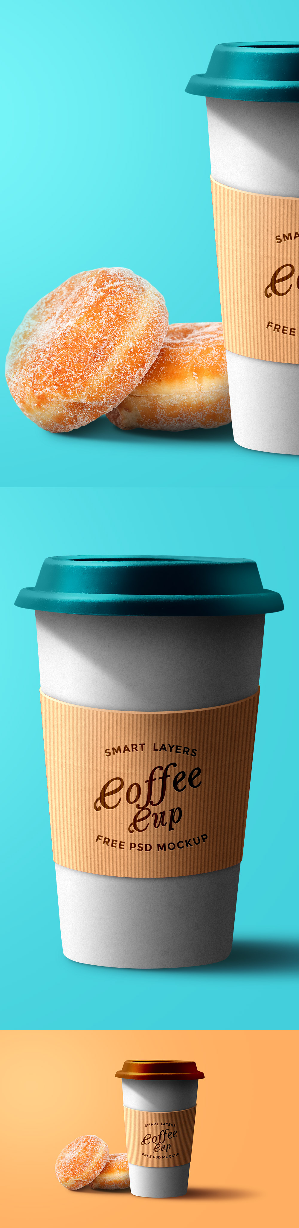 Paper Coffee Cup PSD Template GraphicsFuel