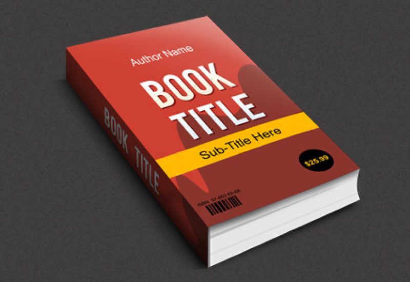 3d Book Template Psd